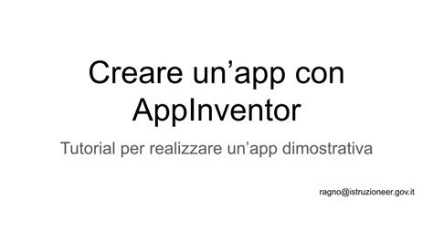 PDF Creare Unapp Con AppInventor Erlugerlug Linux It Linuxday 2019
