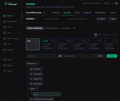 Use Clickhouse Keeper For Data Replication And Query Distribution In Adqm