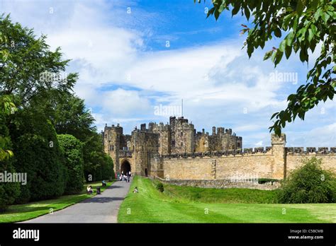 Alnwick Castle Used As Location For Hogwarts School In The Harry