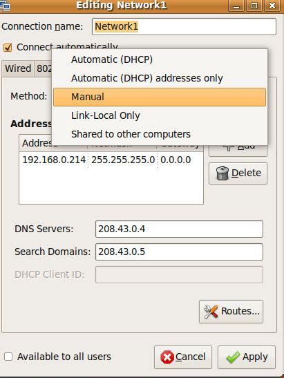 How To Assign Static IP Address In Ubuntu Linux