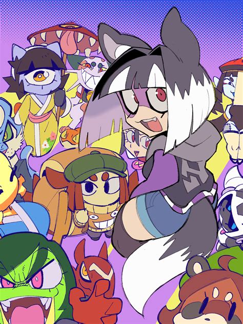 Yokai Girls By Caliginousarts On Newgrounds