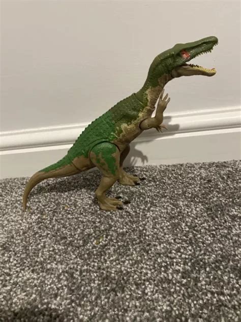 Jurassic World Baryonyx Grim Camp Cretaceous Primal Attack Sound Figure Mattel £1983 Picclick Uk