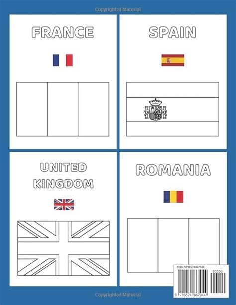 Printable World Flags Coloring