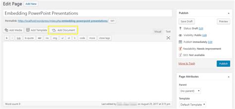 How To Embed Powerpoint Into A Wordpress Page Or Post Wp Dev Shed