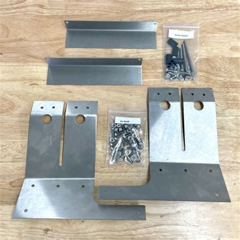 Replacement Mj Mud Flap Brackets Stainless Steel 79 W Hardware