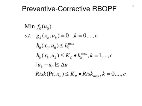 Ppt Security Constrained Opf And Risk Based Opf Powerpoint Presentation Id3210776