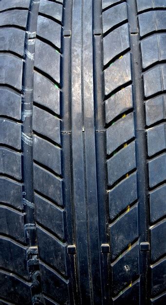 Premium Photo Car Tyre Close Up