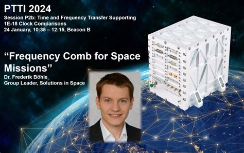 Menlo Systems On Linkedin Ptti Photonics Precisiontiming Frequencycomb Compasso Space