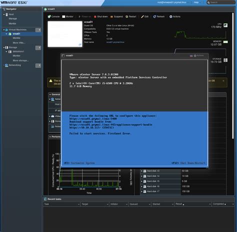 Vcsa Deployment Fails On First Boot · Issue 1670 · Ansible Collections