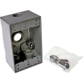 Single Gang Bell Box