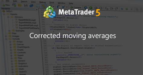 Free Download Of The Corrected Moving Averages Indicator By Puguforex For Metatrader 4 In
