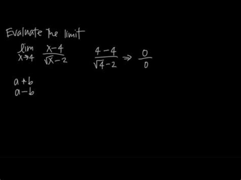 Conjugate Method For Solving Limits Instructional Video For 11th Higher Ed Lesson Planet