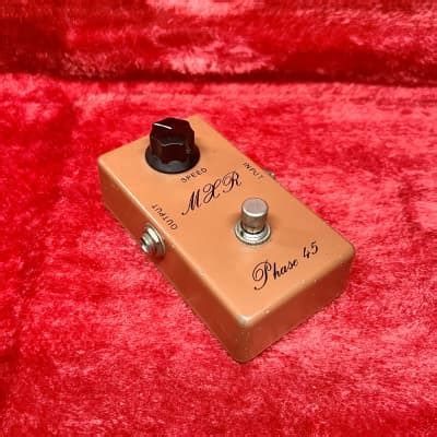 MXR Phase 45 1977 Script Logo Original Vintage USA Phaser Reverb