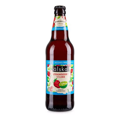 Strawberry And Lime 0 Cider Aldi Uk