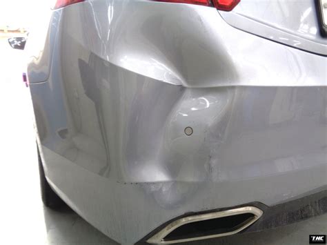 그랜져hg 뒷범퍼 교체 도색 비용 Vs 자동차 범퍼 찌그러짐 복원수리 네이버 블로그