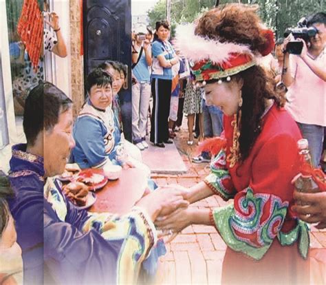 赫哲族传统婚俗 黑龙江省非物质文化遗产 图片