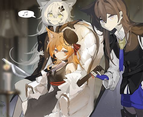 Texas Lappland Texas The Omertosa Sora Lappland And More Arknights Drawn By Haobuguniao