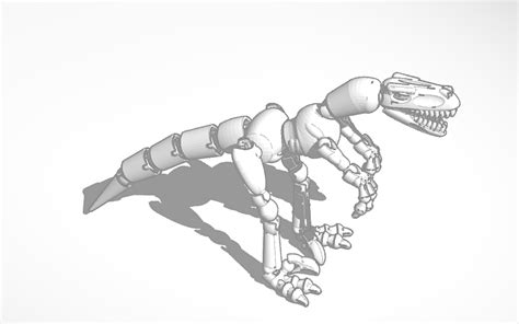 3d Design The Dino Tinkercad