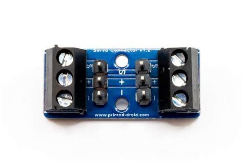 Servo Connector Board Printed Droid