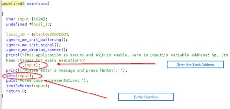 ihack24 morse encoder [pwn] irfan haziq s site