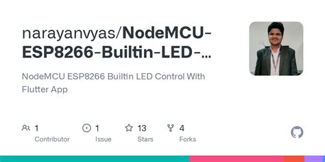 nodemcu esp8266 builtin led control with flutter app main dart at
