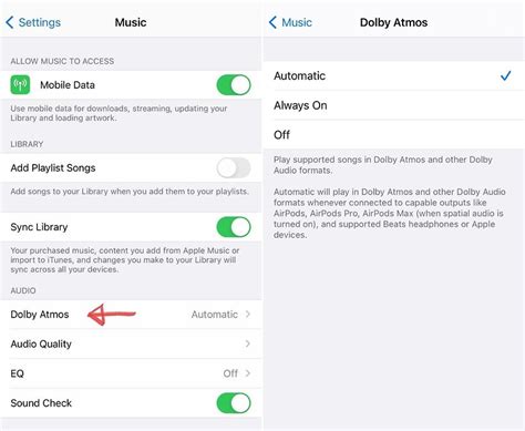 Apple Music How To Enable Lossless Quality And Dolby Atmos Spatial Audio
