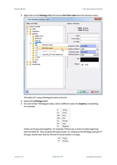 Surpac Geological Modelling 3 PDF Databases Computer Software And Applications