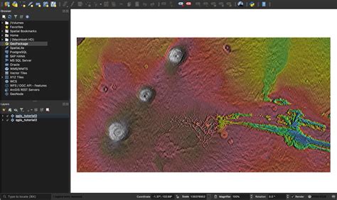 Import A Raster Into QGIS From JMARS JMARS Java Mission Planning And Analysis For Remote Sensing