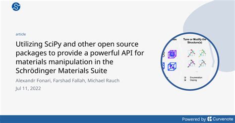 Utilizing SciPy And Other Open Source Packages To Provide A Powerful