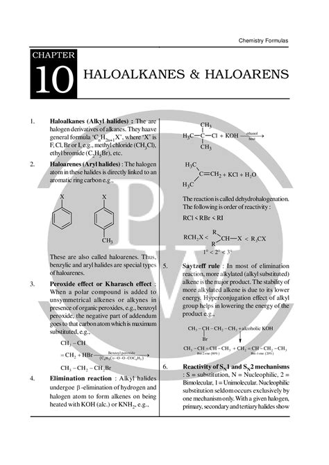 Chemistry Formulas Artofit
