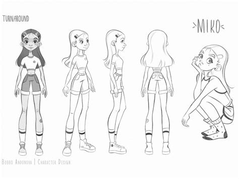 Bobbo Andonova Dribbble Character Design Sketches Cartoon Character Design Character