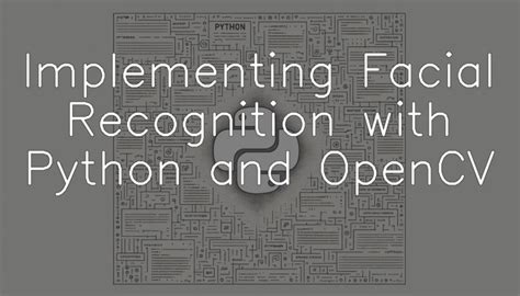 Implementing Facial Recognition With Python And Opencv Data Rodeo