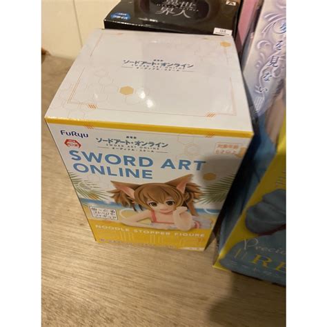 刀劍神域 西莉卡 泳裝 泡麵模型 趴著姿勢 Silica Sao Furyu 日本 景品 公仔 ソードアート・オンラ 蝦皮購物
