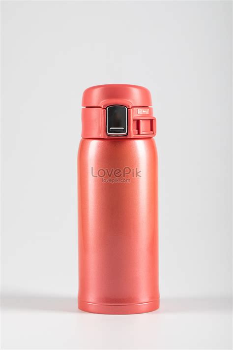 보온병 흰색 배경 사진 무료 다운로드 Lovepik