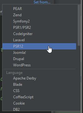 Code Style In PhpStorm