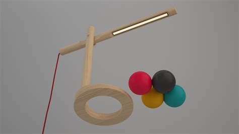 3d Wooden Desk Lamp 05b Model Turbosquid 2303947