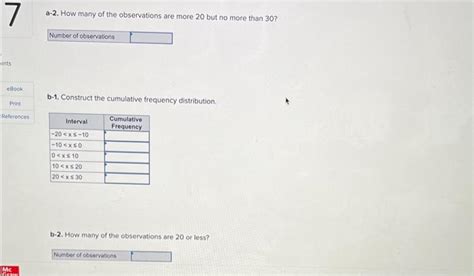 Solved Consider The Following Relative Frequency
