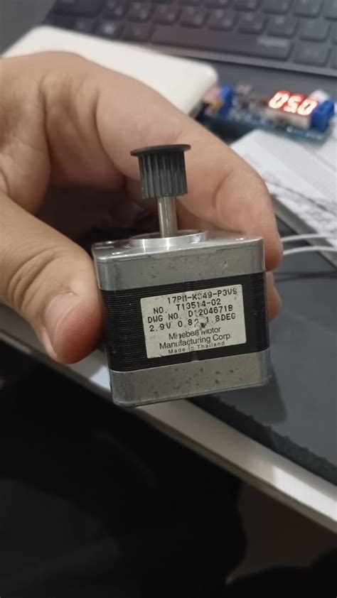 Stepper Motor Not Rotating Just Vibrate When Rotated Manually Motors