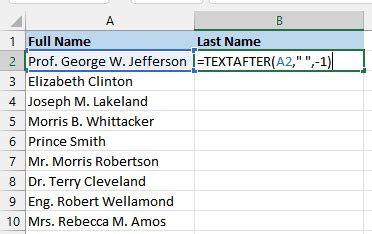 Extract Last Word In Excel 5 Easy Ways