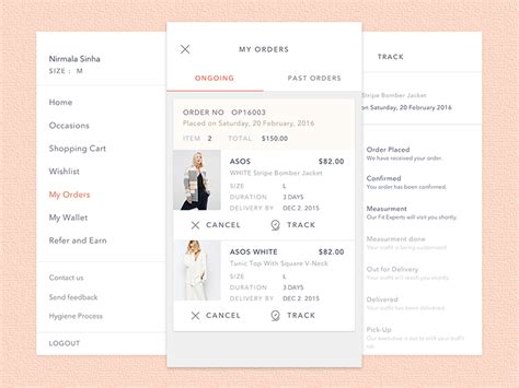 Track Order UI History Ui Web Design Quotes Web Design Tutorials