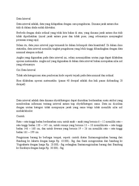 Data Interval Pdf