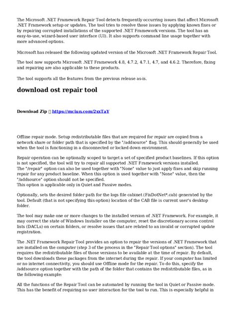 Net Framework Repair Tool Fill Online Printable Fillable Blank Pdffiller