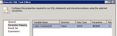 Ssis Use Parameter With Ado Net Source In Dataflow • Codewrecks