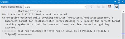 Test Not Run With Ienumerable Tuple Arguments From Testcasesource · Issue 782 · Nunitnunit3 Vs