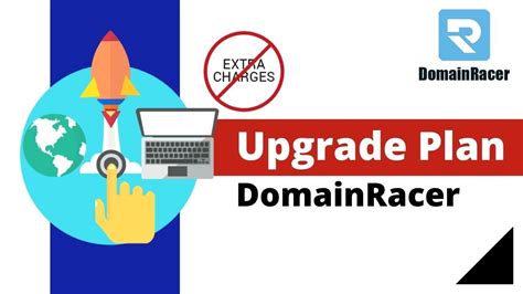 Upgrade Domainracer Web Hosting Plan At Any Time No Extra Costing Youtube