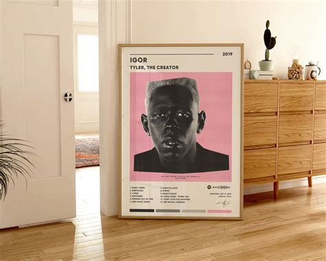 Tyler The Creator Igor Album Cover Poster Sold By Amaranth Slight