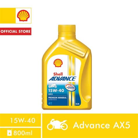 Shell Advance Ax5 15w 40 800ml Lazada Ph