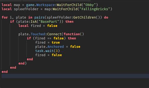 Spleef Local Script Help Scripting Support Developer Forum Roblox