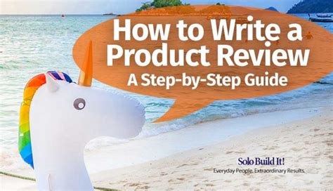 How To Write A Product Review Steps Examples Free Worksheets