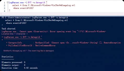 How To Use Logparser With Powershell For Analyzing Windows Security